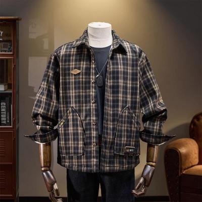 China Casual Style Warm Winter Regular mens casual leather jackets Long Sleeve Lapel Collar Custom (CS042) for sale