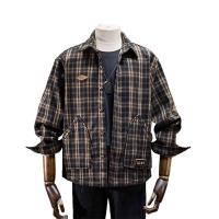China Casual Style Warm Winter Regular mens casual leather jackets Long Sleeve Lapel Collar Custom (CS042) for sale