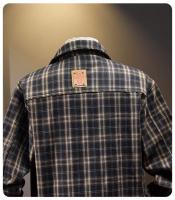 China Casual Style Warm Winter Regular mens casual leather jackets Long Sleeve Lapel Collar Custom (CS042) for sale