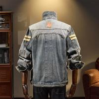 China Panel Daily Washed french workwear jacket wholesale Long Sleeve Lapel Collar Custom (JK772) for sale