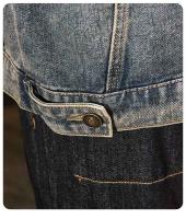 China Panel Daily Washed french workwear jacket wholesale Long Sleeve Lapel Collar Custom (JK772) for sale