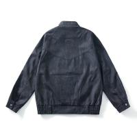 China Daily Long Sleeve Autumn 2026 faux leather jacket wholesale Stand Collar Slash Pocket Custom (YY-8893) for sale