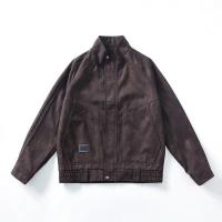 China Daily Long Sleeve Autumn 2026 faux leather jacket wholesale Stand Collar Slash Pocket Custom (YY-8893) for sale