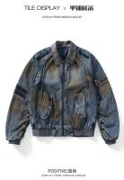 China Windproof Embroidered Long Sleeve mens casual leather jackets Autumn 2026 Lapel Collar Custom (YY-26639) for sale
