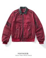 China Windproof Embroidered Long Sleeve mens casual leather jackets Autumn 2026 Lapel Collar Custom (YY-26639) for sale