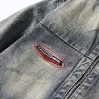 China Washed Windproof Fabric Hem french workwear jacket wholesale Embroidered Solid Color Custom (JK539) for sale