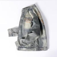 China Washed Windproof Fabric Hem french workwear jacket wholesale Embroidered Solid Color Custom (JK539) for sale