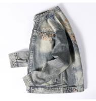 China Washed Windproof Fabric Hem french workwear jacket wholesale Embroidered Solid Color Custom (JK539) for sale