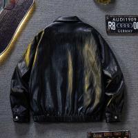 China Black Daily Fabric Hem faux leather jacket wholesale Long Sleeve Autumn 2026 Custom (YY-3228) for sale