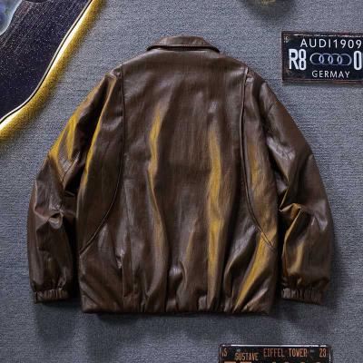 China Zipper Black Daily Fabric Hem faux leather jacket wholesale Long Sleeve Autumn 2026 Custom (YY-3302) for sale