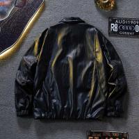 China Zipper Black Daily Fabric Hem faux leather jacket wholesale Long Sleeve Autumn 2026 Custom (YY-3302) for sale