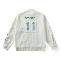China Round Neck Fabric Hem White Black mens casual leather jackets Long Sleeve Autumn 2026 Custom (YY-26625) for sale