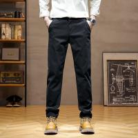 China Basic Daily Washed mens pants wholesale Mid Waist Breathable Custom (P325) for sale