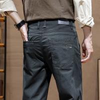 China Basic Daily Washed mens pants wholesale Mid Waist Breathable Custom (P325) for sale