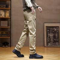 China Basic Daily Washed mens pants wholesale Mid Waist Breathable Custom (P325) for sale