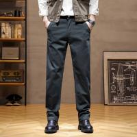 China Basic Daily Washed mens pants wholesale Mid Waist Breathable Custom (P325) for sale
