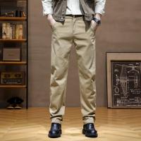 China Basic Daily Washed mens pants wholesale Mid Waist Breathable Custom (P325) for sale