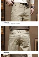 China Basic Daily Washed mens pants wholesale Mid Waist Breathable Custom (P325) for sale