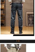 China Basic Daily Washed mens pants wholesale Mid Waist Breathable Custom (P325) for sale