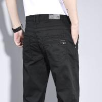 China Youth Trend Daily Washed Mid Waist mens pants wholesale Breathable Black Khaki Custom (P325) for sale