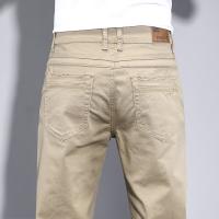 China Youth Trend Daily Washed Mid Waist mens pants wholesale Breathable Black Khaki Custom (P325) for sale
