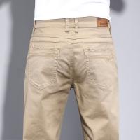 China Youth Trend Daily Washed Mid Waist mens pants wholesale Breathable Black Khaki Custom (P325) for sale