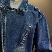 China Daily Washed Long Sleeve french workwear jacket wholesale Autumn 2026 Lapel Collar Custom (JK753) for sale