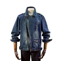 China Daily Washed Long Sleeve french workwear jacket wholesale Autumn 2026 Lapel Collar Custom (JK753) for sale