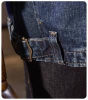 China Daily Washed Long Sleeve french workwear jacket wholesale Autumn 2026 Lapel Collar Custom (JK753) for sale