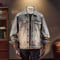 China Standard Daily Washed Long Sleeve french workwear jacket wholesale Multi Pocket Lapel Collar Custom (JK752) for sale