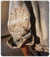China Standard Daily Washed Long Sleeve french workwear jacket wholesale Multi Pocket Lapel Collar Custom (JK752) for sale