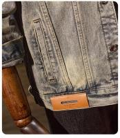 China Urban Fashion Daily Washed Long Sleeve french workwear jacket wholesale Lapel Collar Vintage Color Custom (JK713) for sale