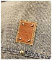 China Washed Youth Trend Long Sleeve mens denim jacket wholesale Lapel Collar Vintage Color Custom (JK709) for sale
