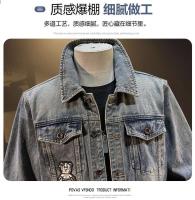 China Daily Washed Long Sleeve mens casual leather jackets Lapel Collar Vintage Color Custom (JK532) for sale