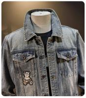 China Daily Washed Long Sleeve mens casual leather jackets Lapel Collar Vintage Color Custom (JK532) for sale