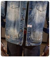 China Blue Daily Washed wholesale skinny jeans mens Youth Trend Long Sleeve Custom (JK524) for sale