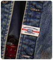 China Blue Daily Washed wholesale skinny jeans mens Youth Trend Long Sleeve Custom (JK524) for sale
