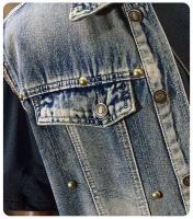 China Washed Solid Color Youth Trend mens casual leather jackets Lapel Collar Regular Custom (MG579) for sale