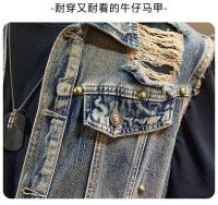 China Washed Solid Color Youth Trend mens casual leather jackets Lapel Collar Regular Custom (MG579) for sale