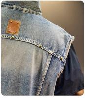 China Washed Solid Color Youth Trend mens casual leather jackets Lapel Collar Regular Custom (MG579) for sale