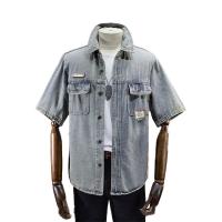 China Summer Breathable Youth Trend mens wholesale dress shirts Non Stretch Lapel Collar Custom (CS566) for sale