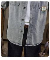 China Summer Breathable Youth Trend mens wholesale dress shirts Non Stretch Lapel Collar Custom (CS566) for sale