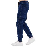 China Blue Daily Casual wholesale skinny jeans mens Mid Waist Regular Fit Custom (TA26529) for sale