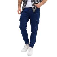 China Blue Daily Casual wholesale skinny jeans mens Mid Waist Regular Fit Custom (TA26529) for sale