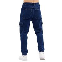 China Blue Daily Casual wholesale skinny jeans mens Mid Waist Regular Fit Custom (TA26529) for sale