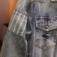 China Daily Washed Youth Trend biker jacket wholesale Long Sleeve Lapel Collar Custom (JK527) for sale