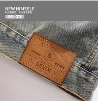China Daily Washed Long Sleeve mens denim jacket wholesale Lapel Collar Vintage Color Custom (JK527) for sale