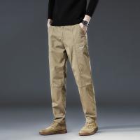 China Daily Washed Mid Waist cargo pants wholesale price Urban Fashion Slight Stretch Custom (HY609) for sale