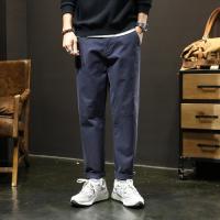 China Khaki Daily Washed cargo pants wholesale price Mid Waist Breathable Custom (HY607) for sale