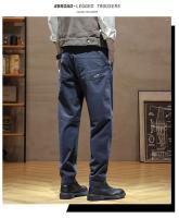 China Urban Fashion Khaki Daily Washed cargo pants wholesale price Mid Waist Solid Color Custom (HY607) for sale